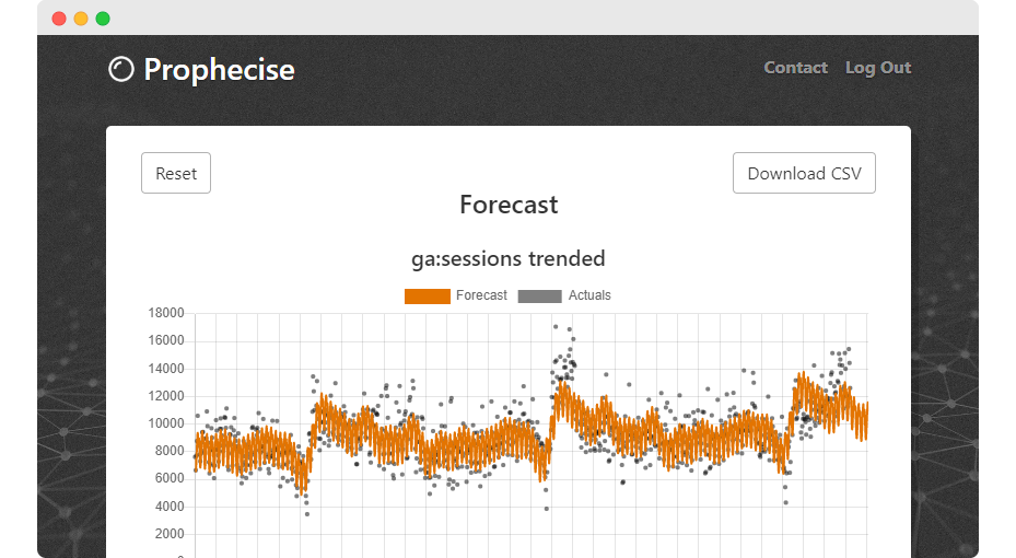 GitHub - alsjohnstone/prophecise: A web app that leverages Facebook ...